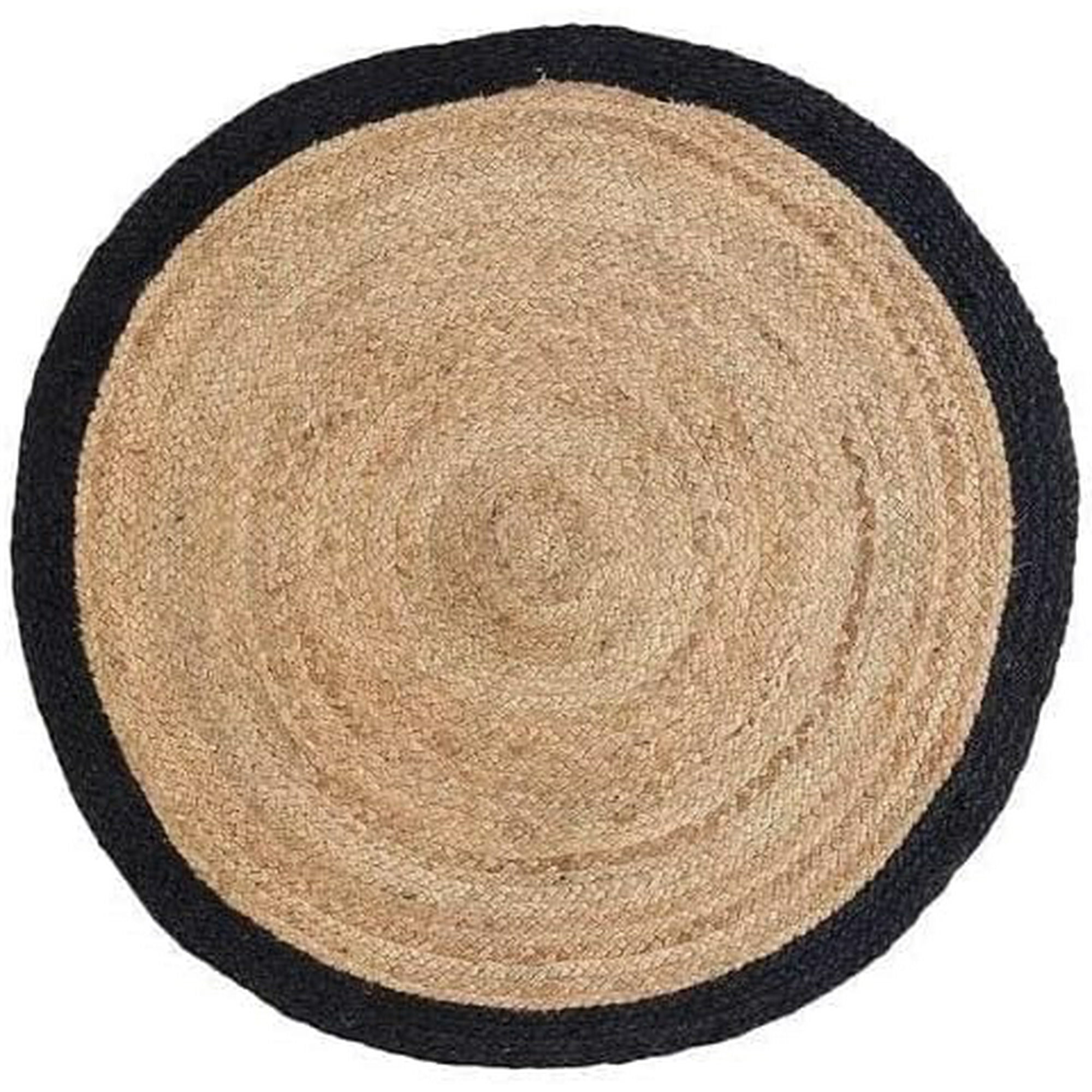 Click here for Aizza Trends Hand Woven Braided Natural Jute Round... prices