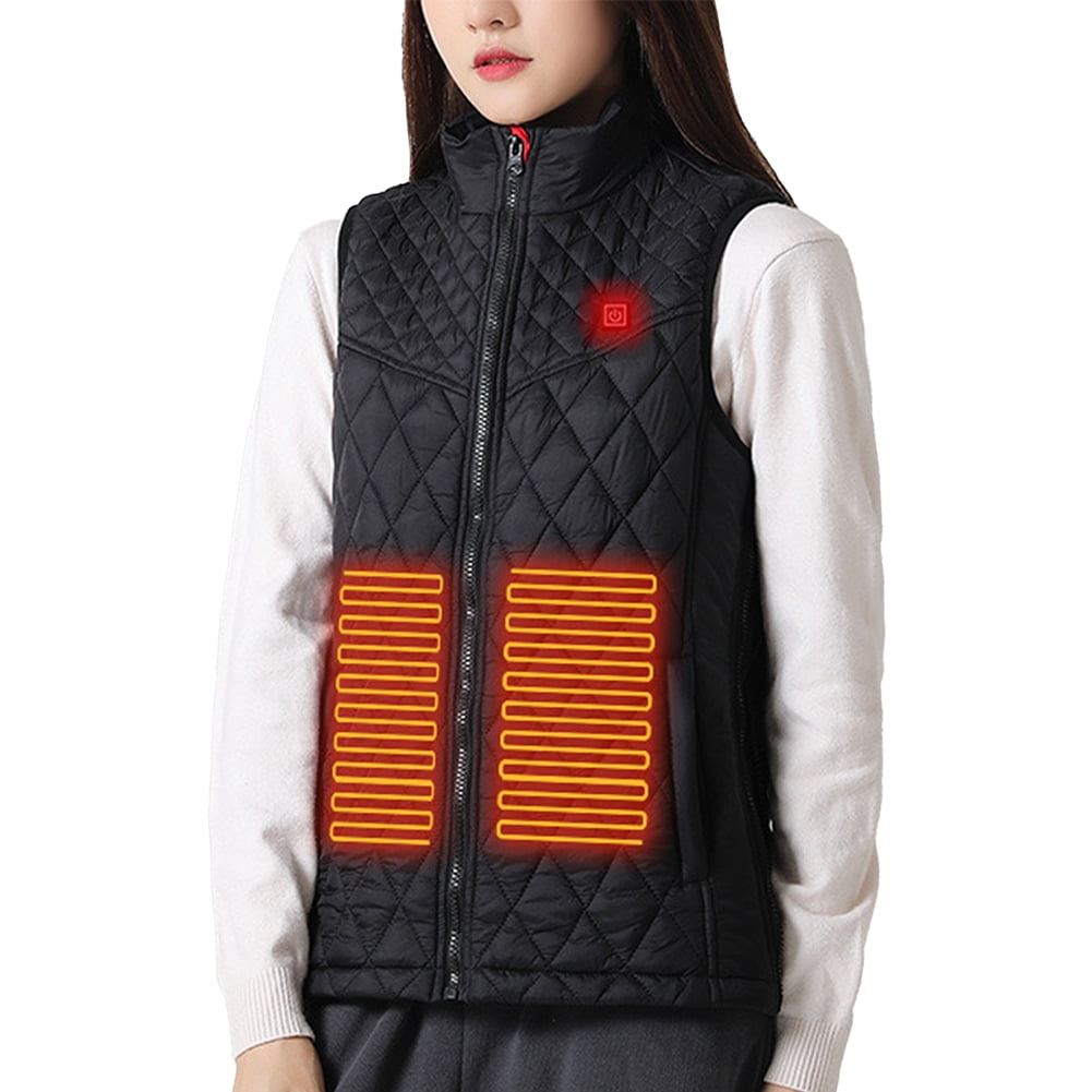 Nine-Zone Heating Vest Women's Intelligent Warm Heating Clothing ...