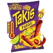 Takis Original Flavored Blue Heat, Hot Chili Pepper Rolled Tortilla ...