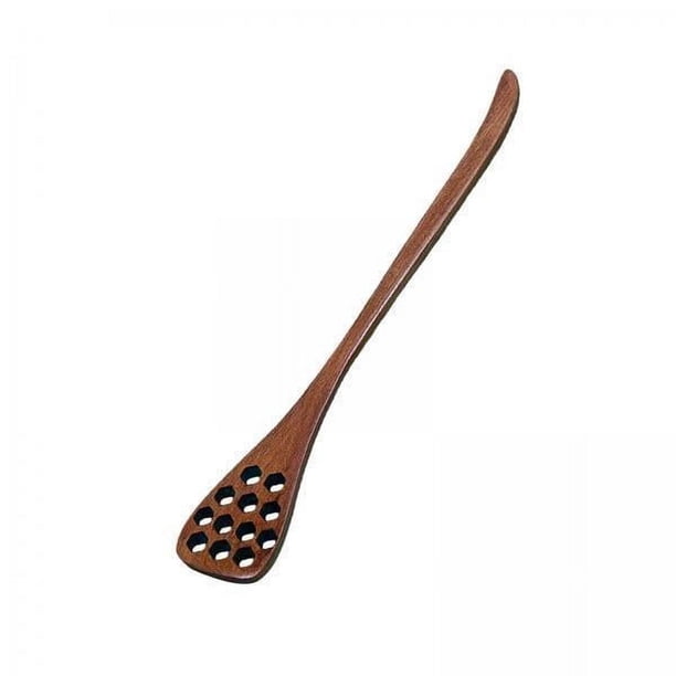 Luzkey 2xWooden Honey Dipper Coffee Stirring Spoon Stirrer for ...