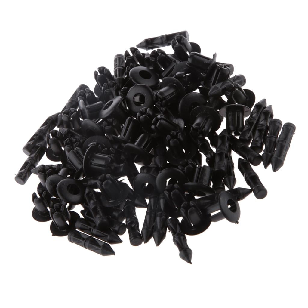 Click here for Jinwen 100pcs 6mm Hole Black Fastener Rivet Clips... prices