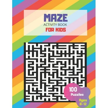 My Big Maze Book Ages 4-6: Best activity maze books for kids. A perfect ...