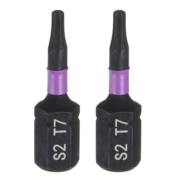 3/16" Magnetic Hex Screwdriver Bit SAE 1/4" Hex Shank 2" Length S2 ...
