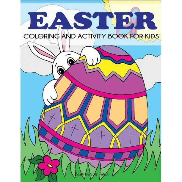 Easter Coloring and Activity Book for Kids (Paperback) - Walmart.com