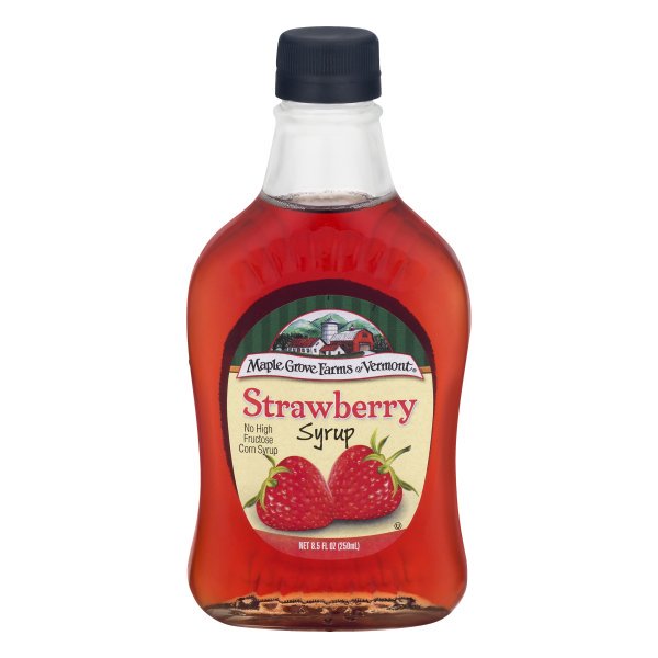 Maple Grove Farms of VermontÂ® Strawberry Syrup 8.5 fl. oz. Bottle ...