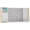 Thermwell Marvin Adjustable Window Screen 10" Tall, Extends 21" - 27 ...
