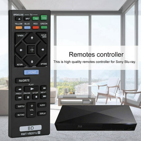 Blu-Ray Remote Control, ABS 8m Remote Control Black Remote Control ...