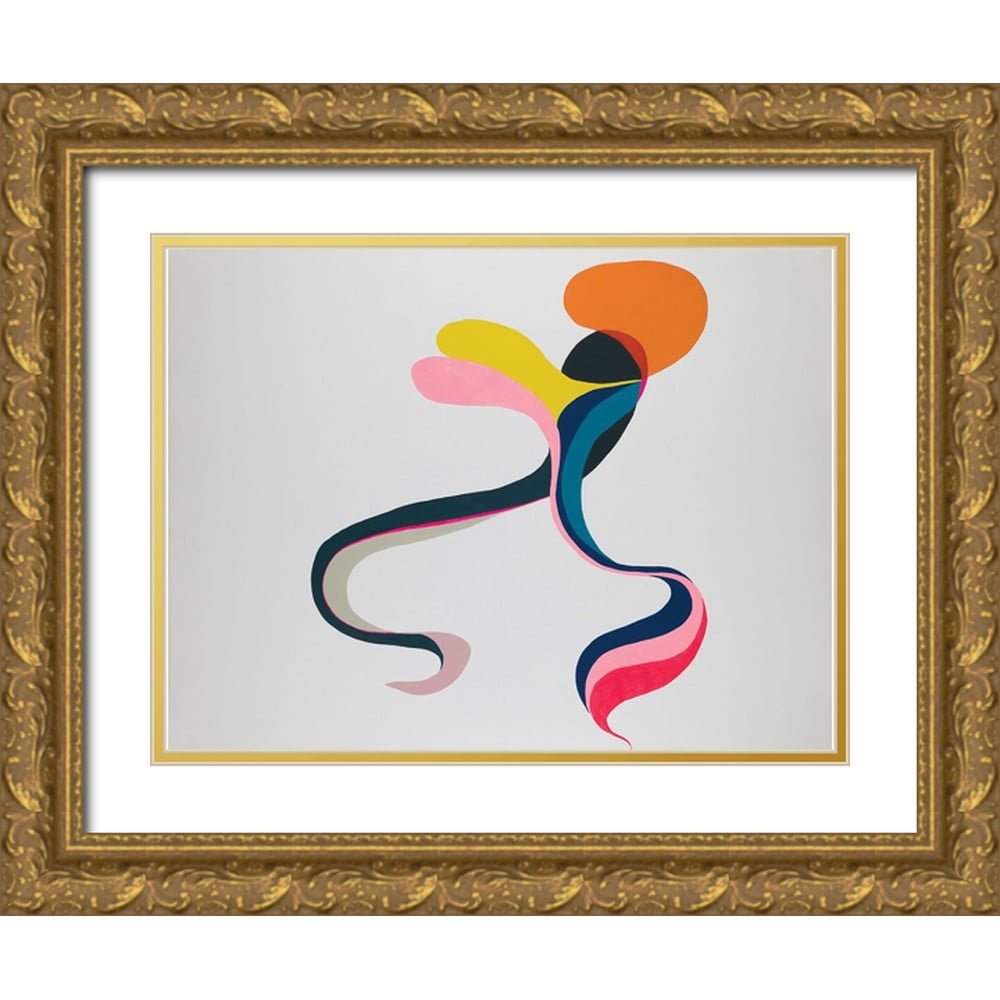 Zinn, Mary 24x19 Gold Ornate Wood Framed with Double Matting Museum Art ...