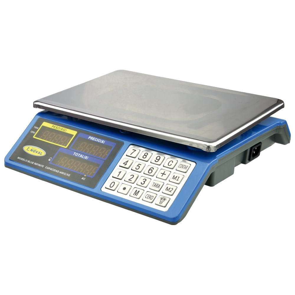 Bascula Multifuncional 40Kg/5Gr Noval Blue Infinite | Bodega Aurrera en ...