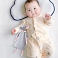 Baby Lovey Security Blanket with Animal Head – Soft Plush Comfort Toy ...