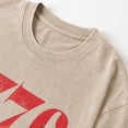 1776 Eagle Patriotic Washed T-Shirt, Vintage America Graphic Tee ...