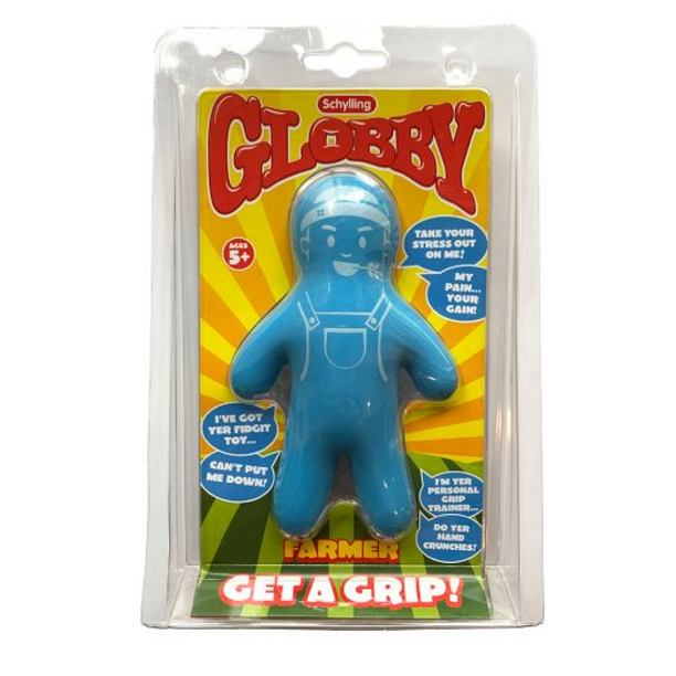 Schylling TFLOB Squeeze and Pull Farmer Globby - Walmart.com