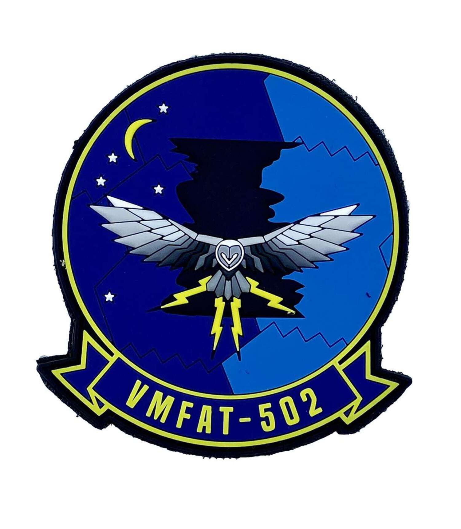 VMFAT-502 Nightmares Chest PVC Patch - With Hook and Loop - Walmart.com