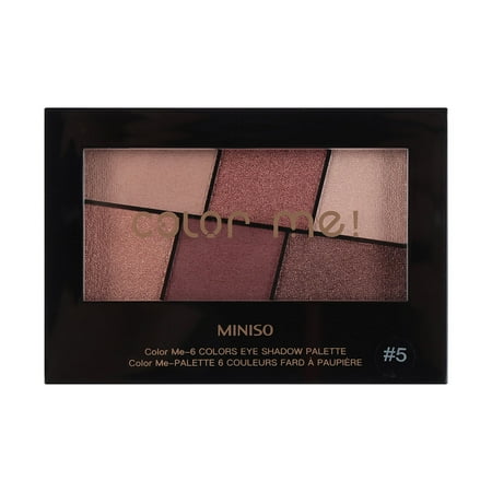 MINISO Color Me 6 Colors Eye Shadow Palette #5 - Walmart.ca