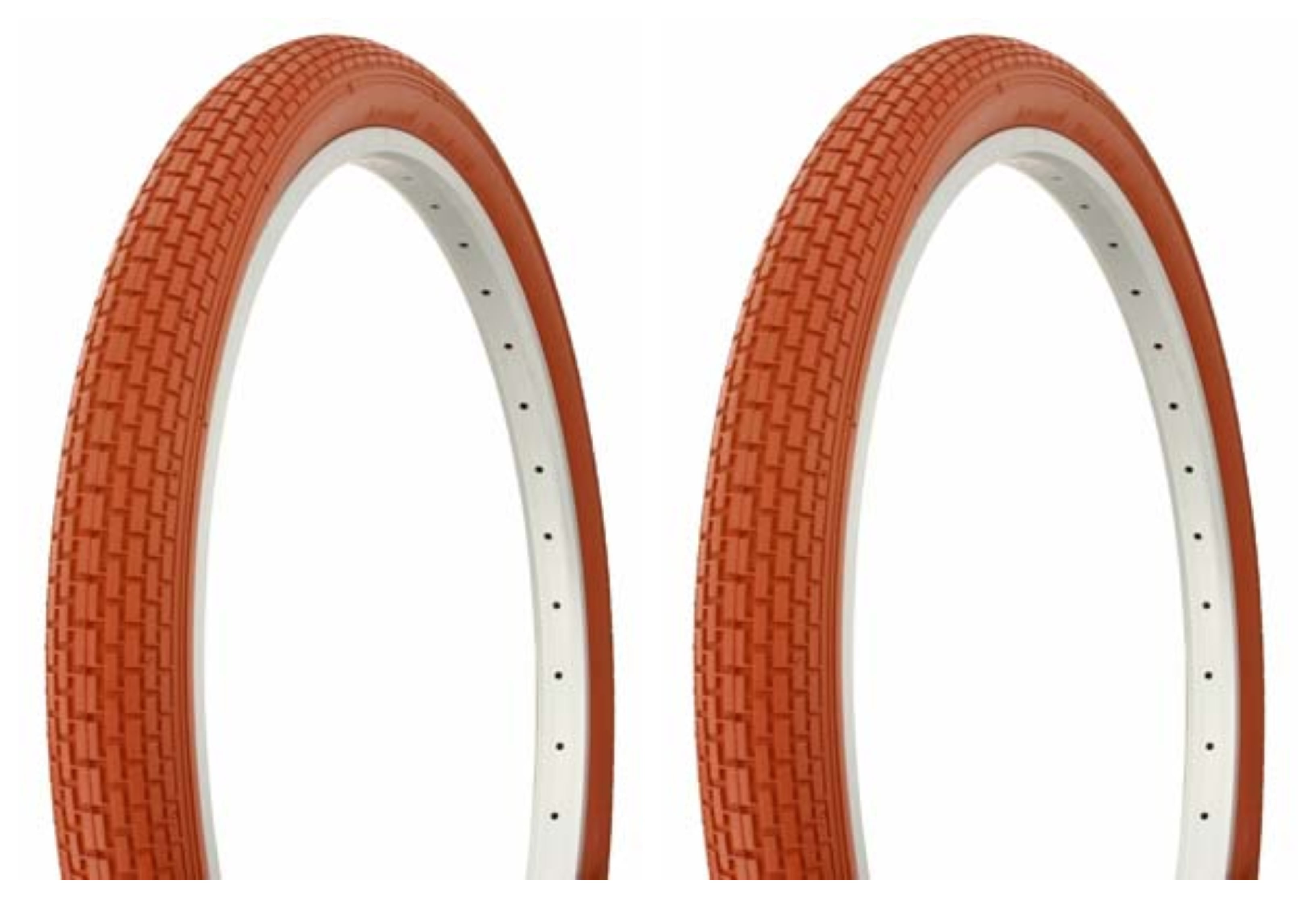 Tire set. 2 Tires. Two Tires Duro 26" x 2.125" Clay/Clay Side Wall HF ...
