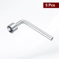 TYHREF-5pcs l Shaped Angled Open Hex Socket Wrench 17mm Metric Carbon ...
