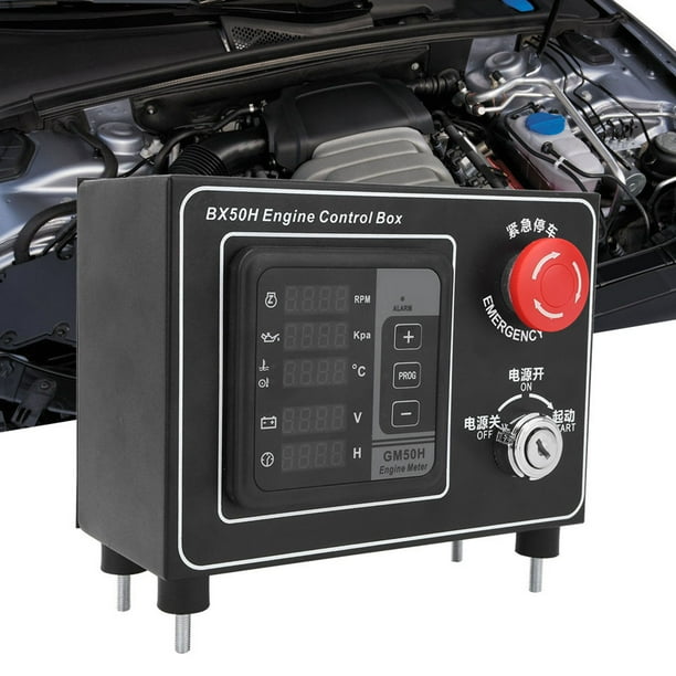 Pantalla de control de instrumentos del motor diésel Monitor del motor ...