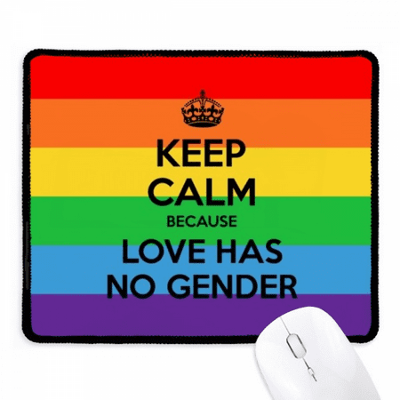 Transgender Bisexuals LGBT Mousepad Stitched Edge Mat Rubber Gang Pad ...