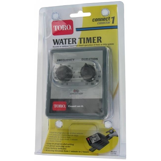 Toro 53746 Drip Battery Operated Hose End Timer - Walmart.com