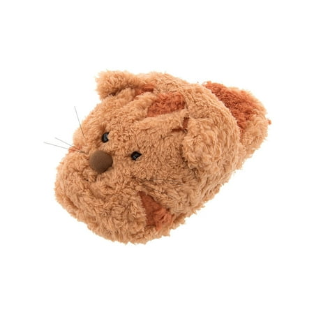 Women's Fuzzy Cinnamon Cat Slippers | Walmart Canada