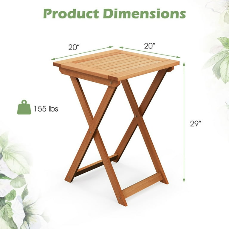 Foldable single table store
