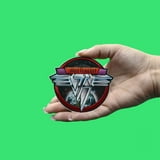 Van Halen Space Logo Patch California Classic Rock Embroidered Iron On ...