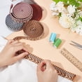 8 Yards 4 Colors Ethnic Style Embroidery Polyester Ribbons Jacquard ...