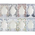 Fabric Canvas Window Curtain Panels for Small Windows, Kitchen, Living ...