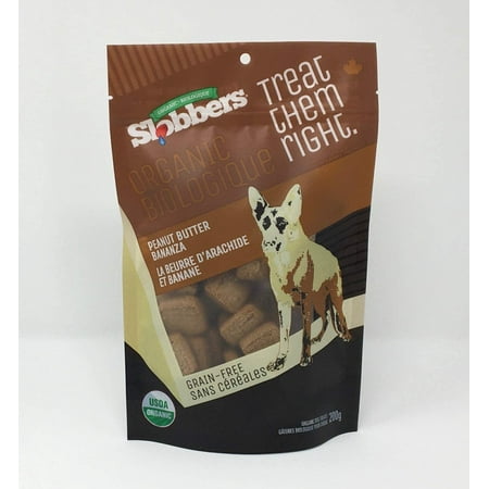 Slobbers Organic Dog Treats - Peanut Butter Bananza 200g | Walmart Canada