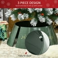 HOMCOM 26 Inch Metal Base Christmas Tree Collar Ring, Stand Cover for ...