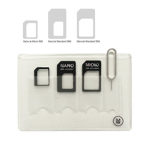 Minisuit Nano and Micro SIM Card Adapter for Universal Devices with ...