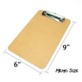 Memo Size Clipboard, 6" x 9" - Walmart.com