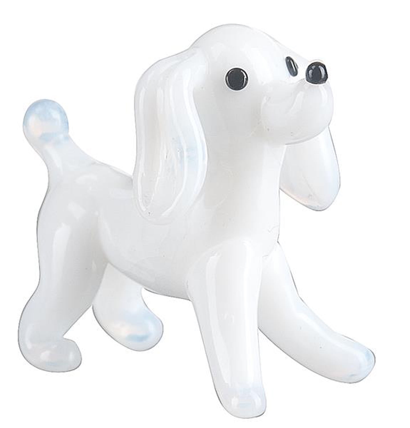 Glass Sculptures & Figurines Glass Art Blown Glass Dog Art Glass Dog ...