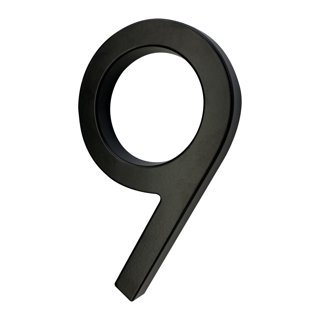 Village Wrought Iron Number Decorative 9 Small - Walmart.com