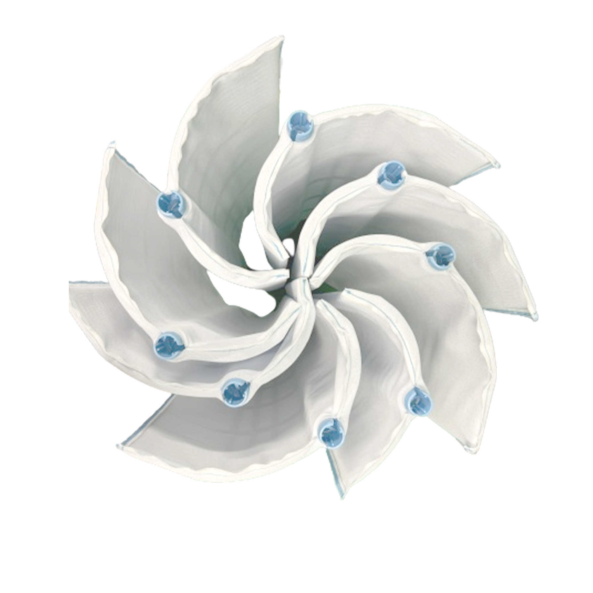 Hurricane 48 Sq ft DE Grid Filter Replacement with 7 Full Grids & 1 ...