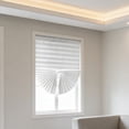 Window Blinds No Drill Cut to Size - Clip On Stick Adhesive Temporary ...