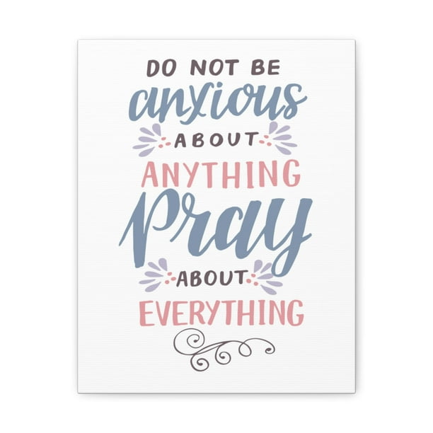 Scripture Walls Pray About Everything Job 22:27 Christian Wall Art ...