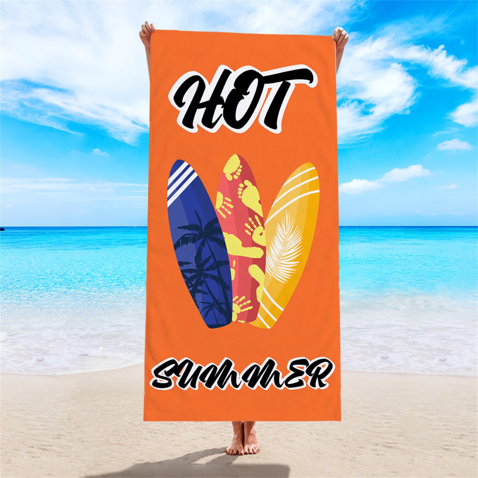 Click here for Up To 65 Off Smihono Double-Sided Printed Beach To... prices