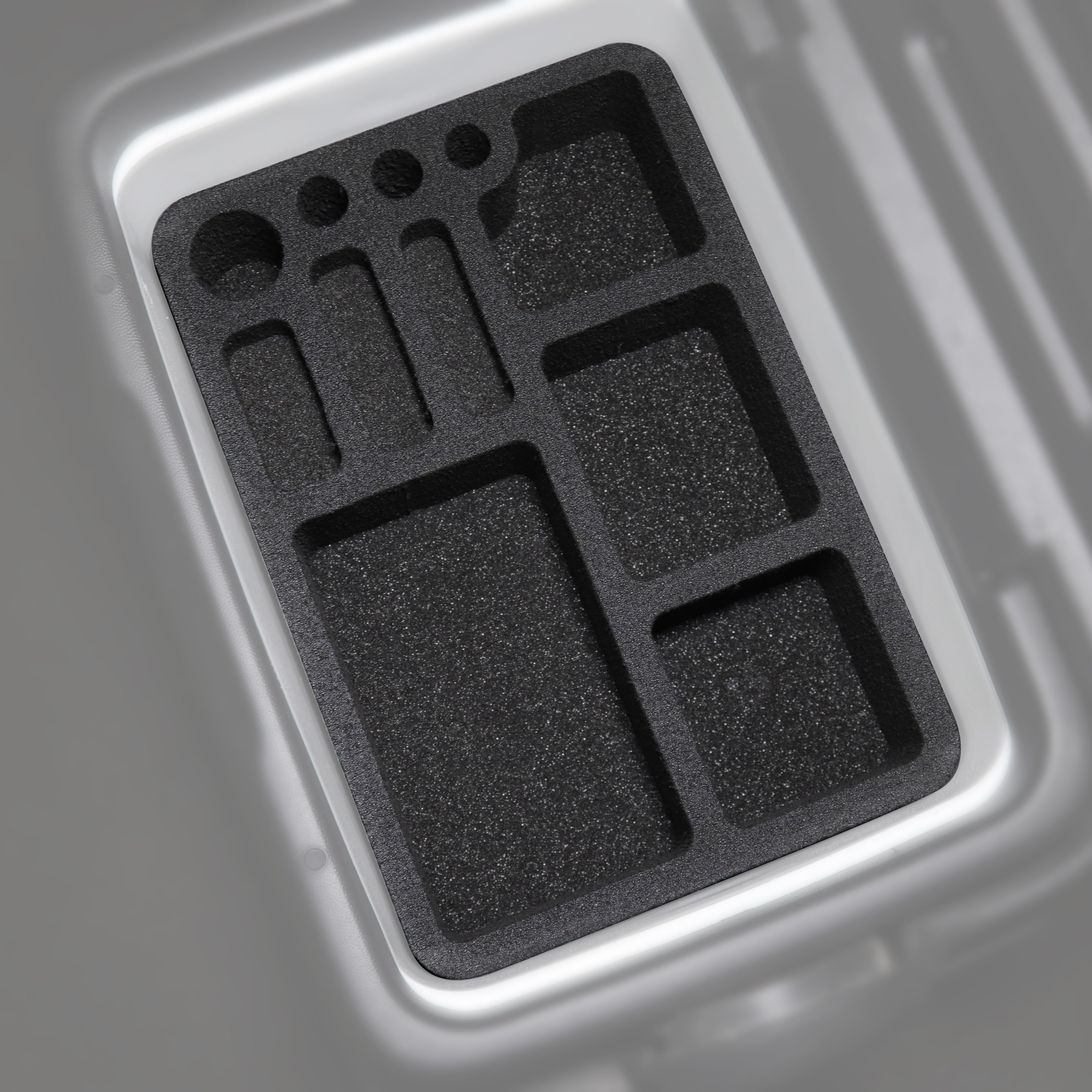 Red Hound Auto Center Console Organizer 2 Piece Stacking Set Vehicle ...