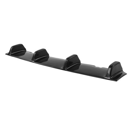 Garosa Rear Bumper Diffuser Gloss Black For Maxton Style Rear Bumper ...