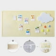 Interchangeable Felt Notice Board with Noise Reducing Fabric Easy Wall ...