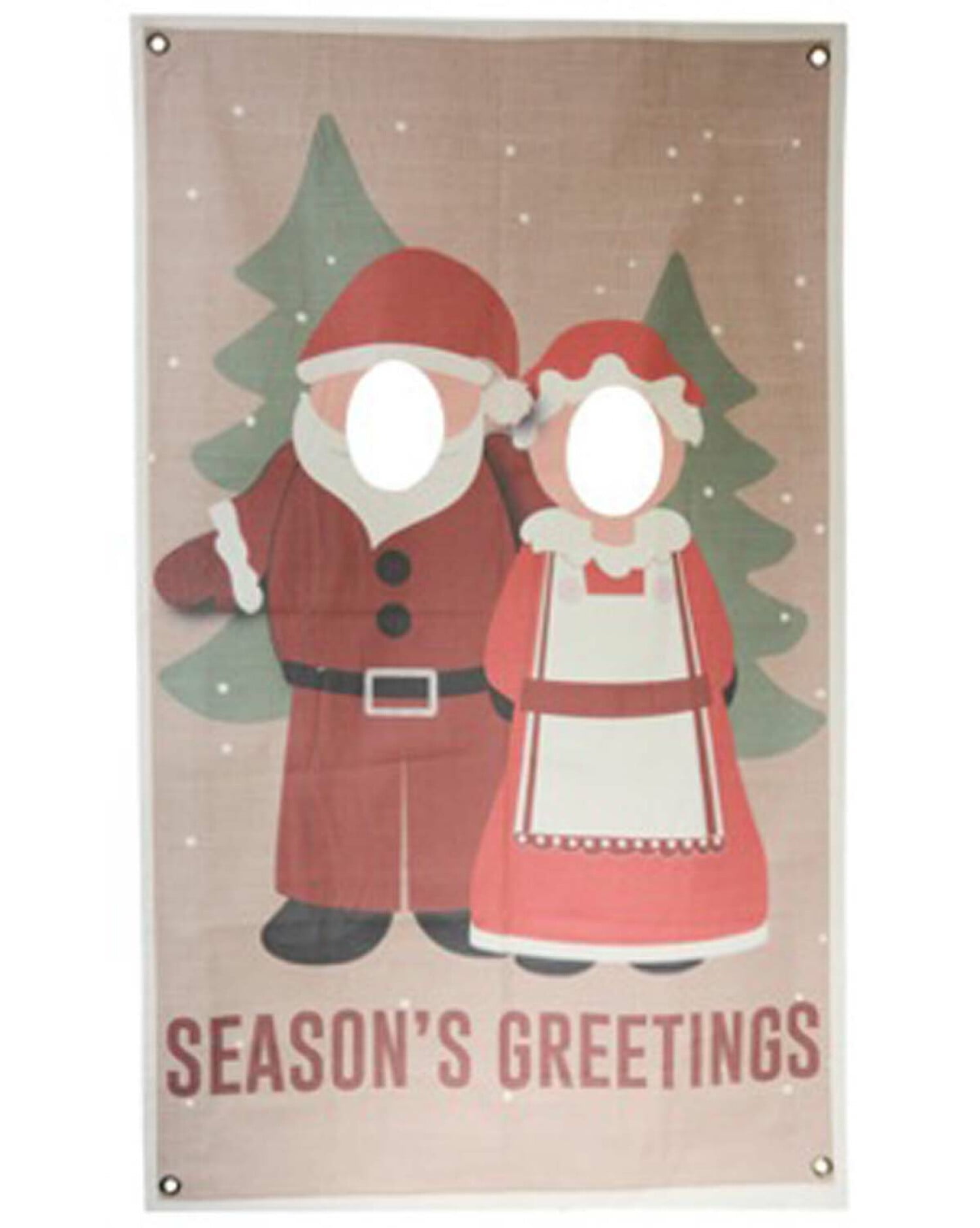 Mr. and Mrs. Clause Banner - Walmart.com