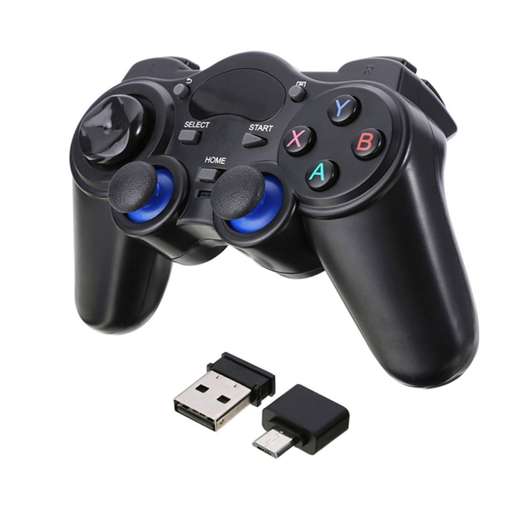 Wireless Controller 2.4GHz Wireless Gaming Controller for PC, Dual ...