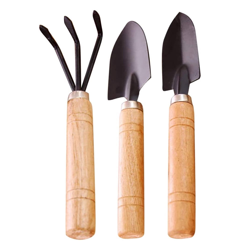 SUTENG Gardening tools three-piece set mini garden tools multi ...