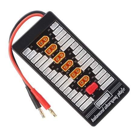 Battery Parallel Board, XT60 4.0 Banana Plug Parallel Lipo Battery ...