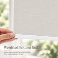 Chicology Cordless Panel Track Vertical Blinds, Light Filtering ...