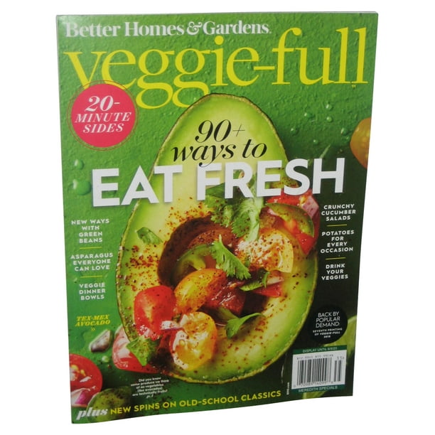 Better Homes & Gardens Veggie-Full East Fresh 2023 Magazine Book - Walmart.ca