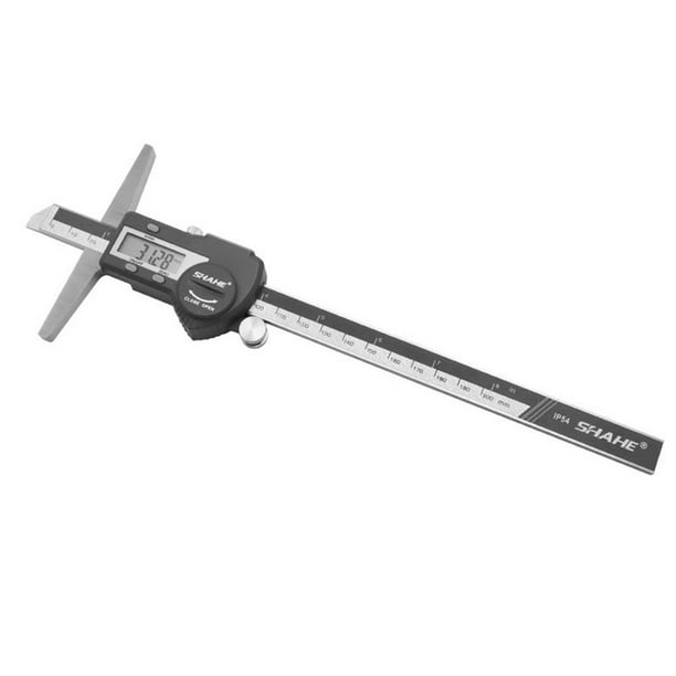 Digital Depth Vernier Caliper Electronic Digimatic Gauge Measuring ...