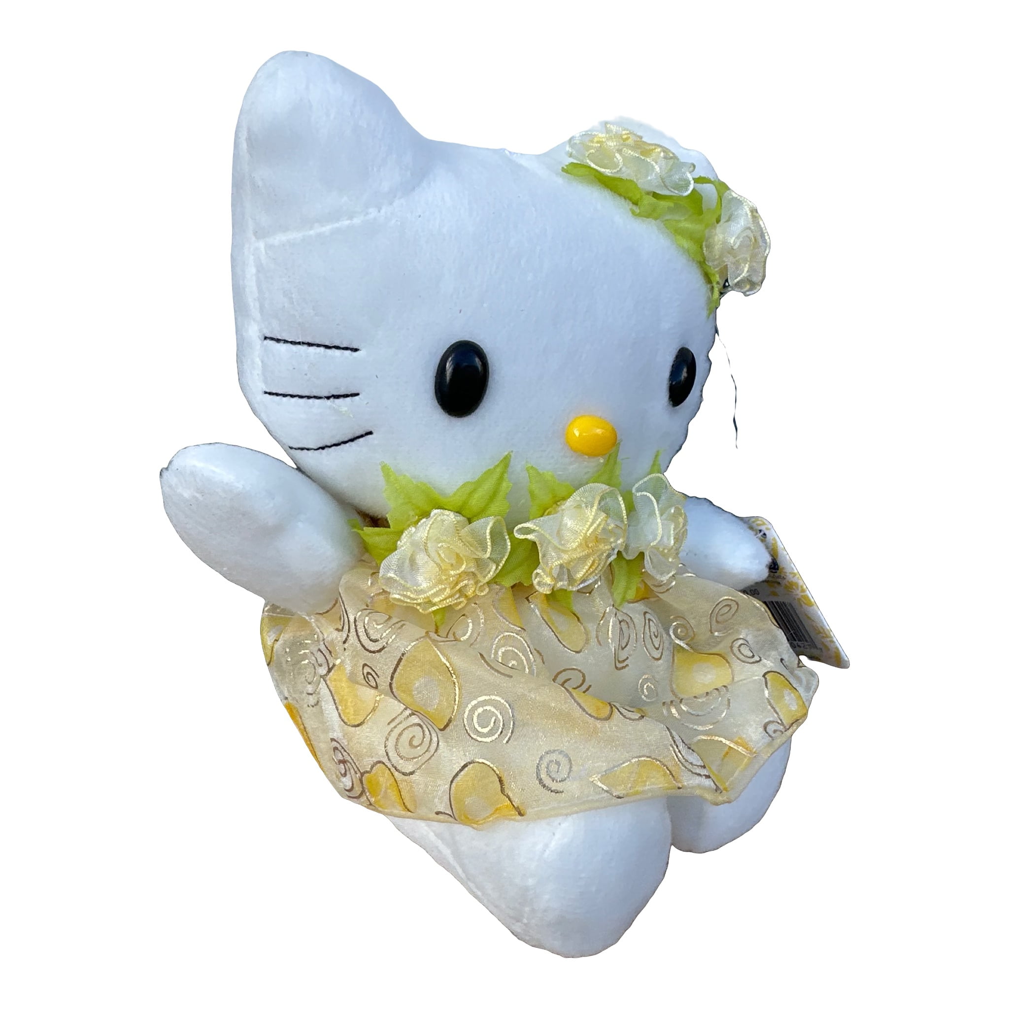 Tropical Sanrio Hello Kitty Plush in Yellow Dress - Walmart.com