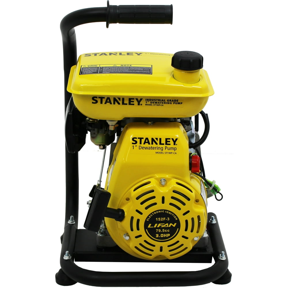 STANLEY 3 HP Non-Submersible 1 in. Displacement Water Pump - 50 State ...